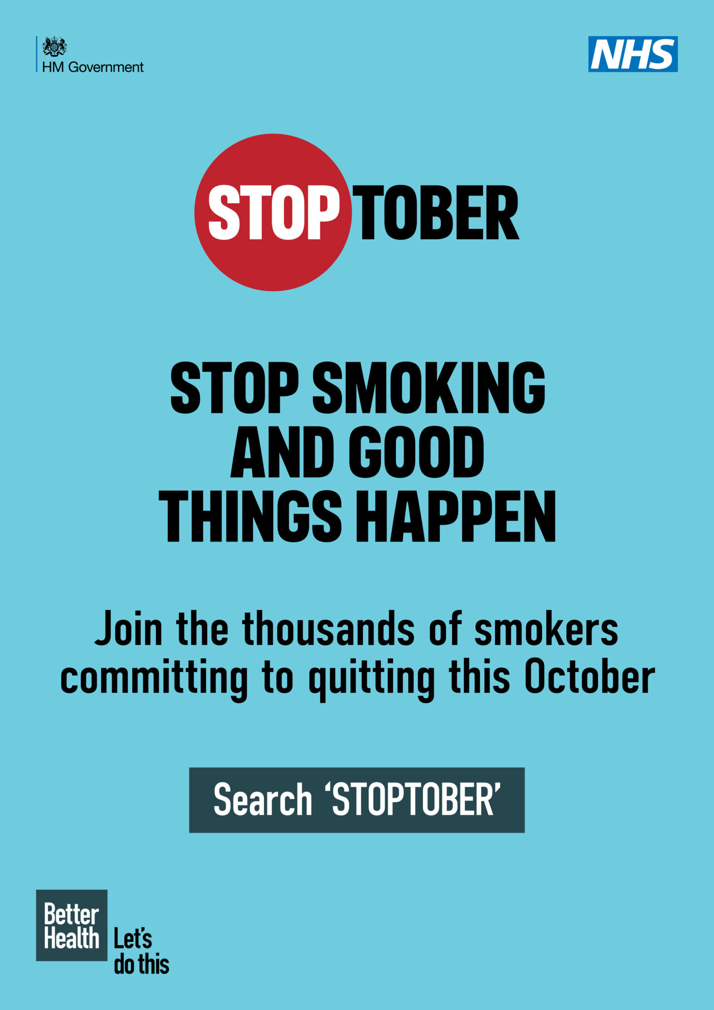 Stoptober | 'When you stop smoking, good things start to happen'