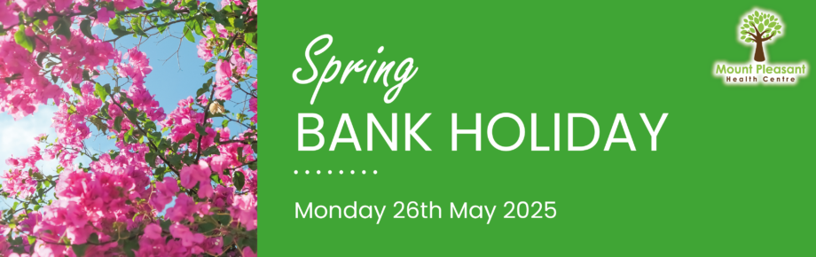Spring Bank Holiday Opening Hours