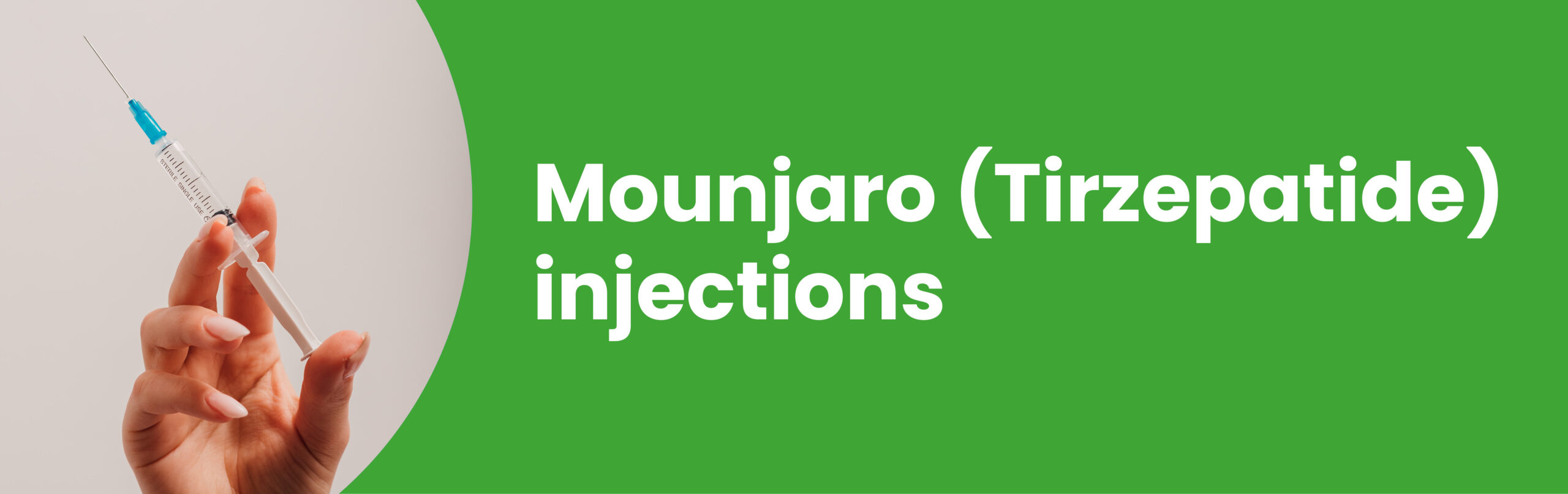 Mounjaro (Tirzepatide) injections Web Banner | Mount Pleasant Health Centre